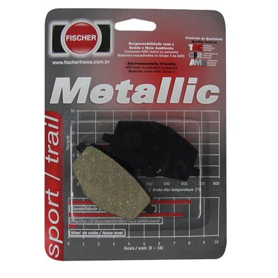 Pastilha de Freio Next 250 / NH 190 (Traseiro) Semi FA377 - Diafrag ...